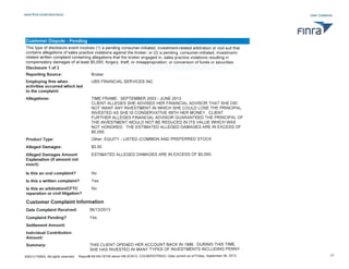 Wilson Dennis Colberg Trigo - FINRA BrokerCheck Report | PDF