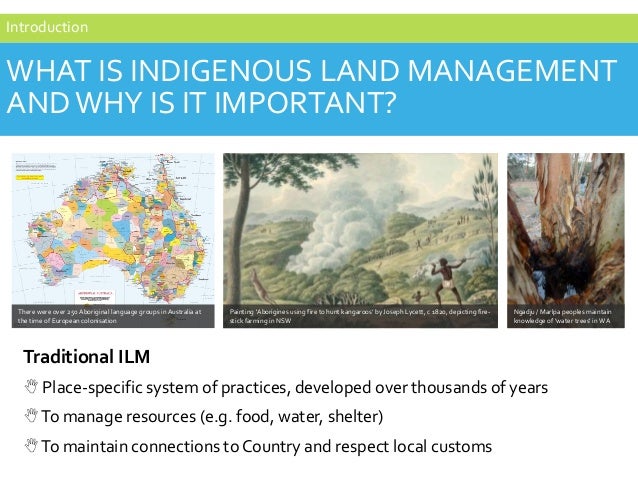 Indigenous land management in urban and peri-urban landscapes