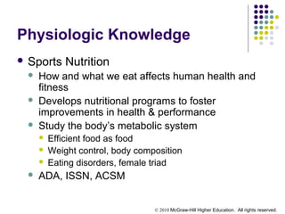 FW275 Intro to the Field of Exercise Science | PPT