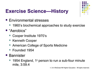 FW275 Intro to the Field of Exercise Science | PPT