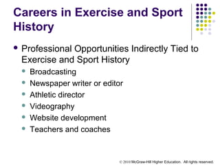 FW275 History of Exercise and Sport | PPT
