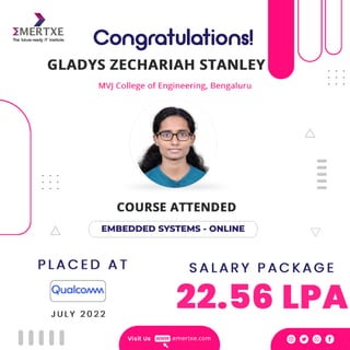 Emertxe Information Technologies - Premium Company Placed Students | PDF