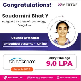 Emertxe Information Technologies - Premium Company Placed Students | PDF