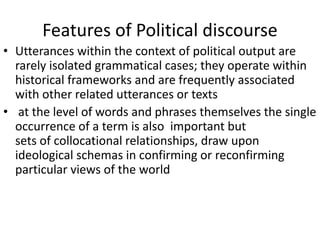 political discourse | PPTX