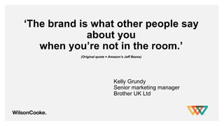 Our 7 favourite quotes about branding in B2B | PPTX