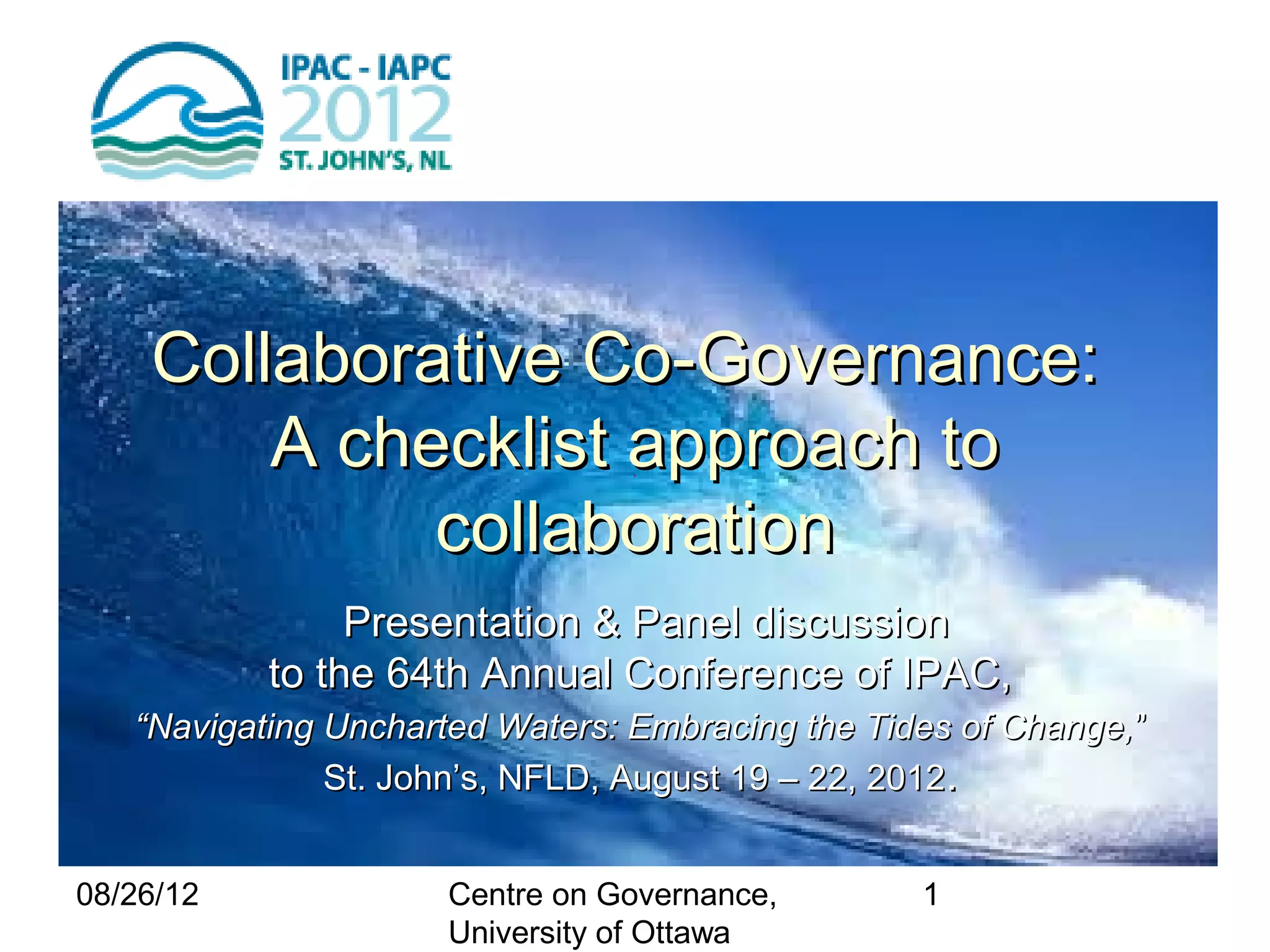 Mechanisms of Collaboration and Engagement | PPT