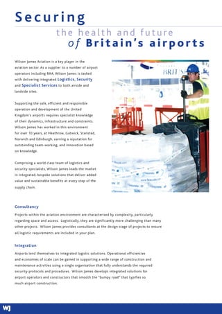 Wilson James Aviation & Logistics Brochure | PDF