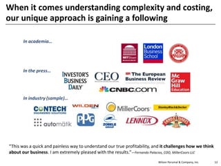 Wilson Perumal & Company - firm overview | PPTX | Management Consulting ...