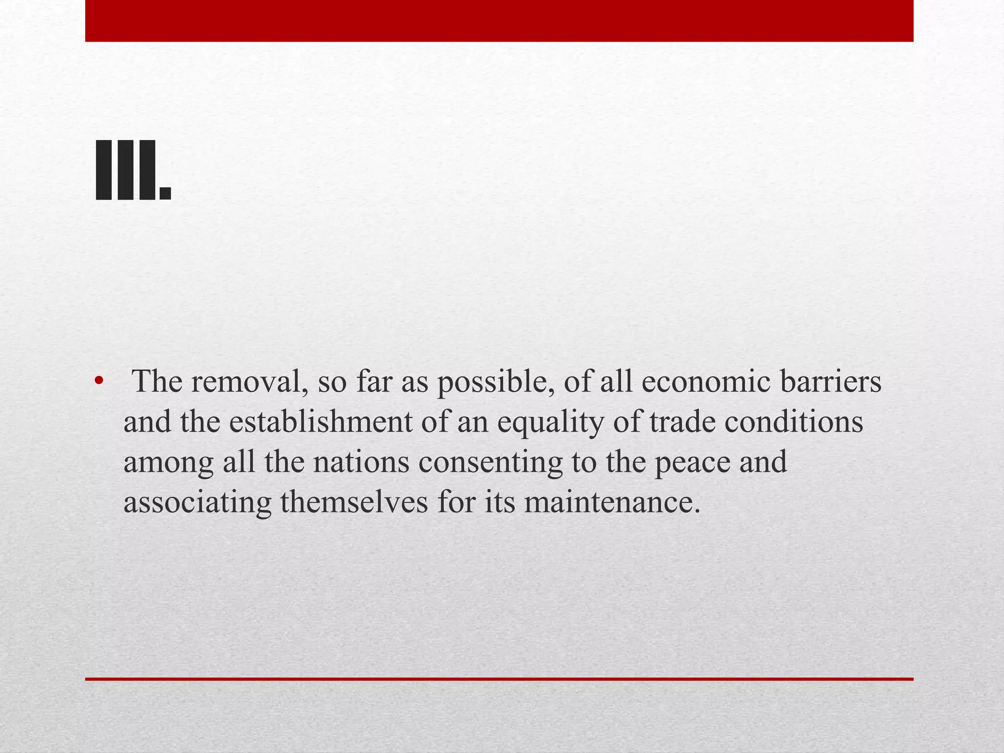 Wilson’s 14 point plan | PPTX