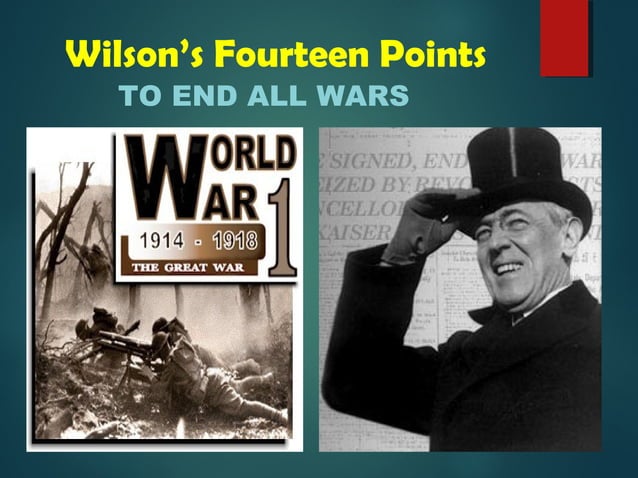 Wilsons 14 point plan powerpoint | PPT