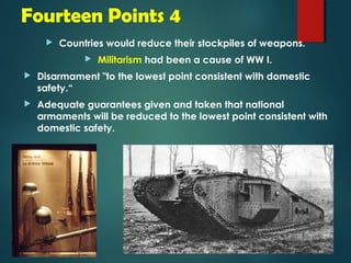 Wilsons 14 point plan powerpoint | PPT
