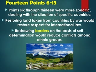 Wilsons 14 point plan powerpoint | PPT