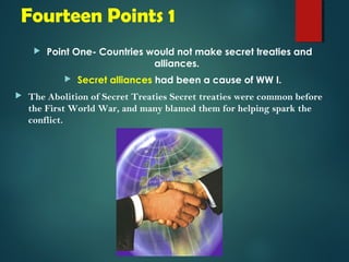 Wilsons 14 point plan powerpoint | PPT