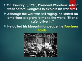 Woodrow Wilson Ww1 14 Points