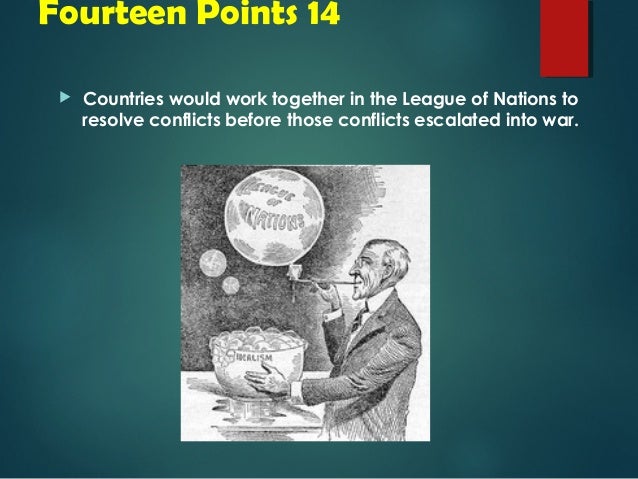 Wilsons 14 point plan powerpoint