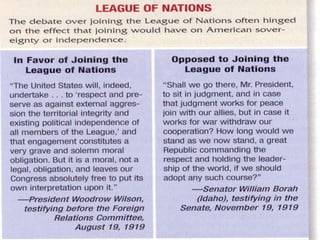 Wilson's 14 points and treaty of versailles | PPTX