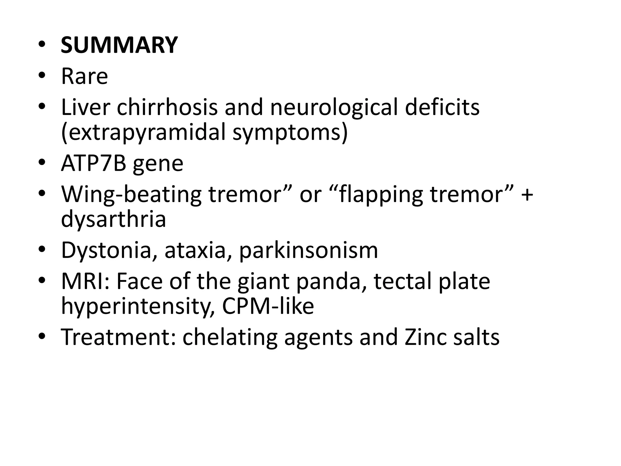Wilsons and haemochromatosis | PPTX