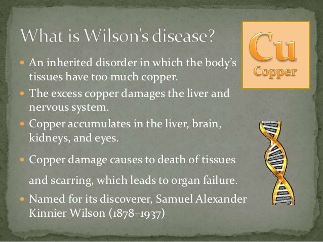 Wilsons disease