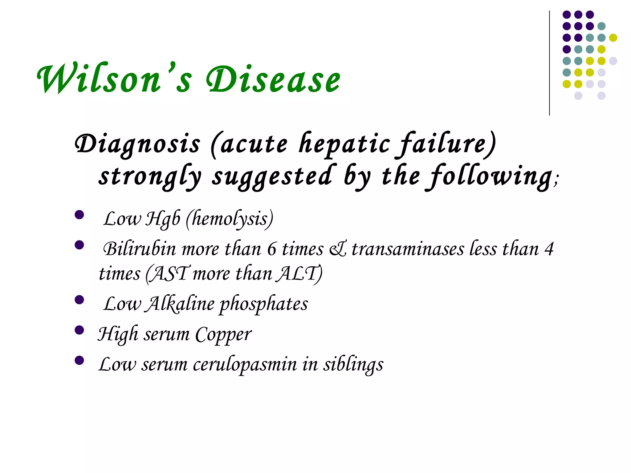Wilsons disease | PPT