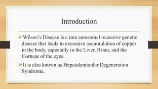 WILSON’S DISEASE.pptx