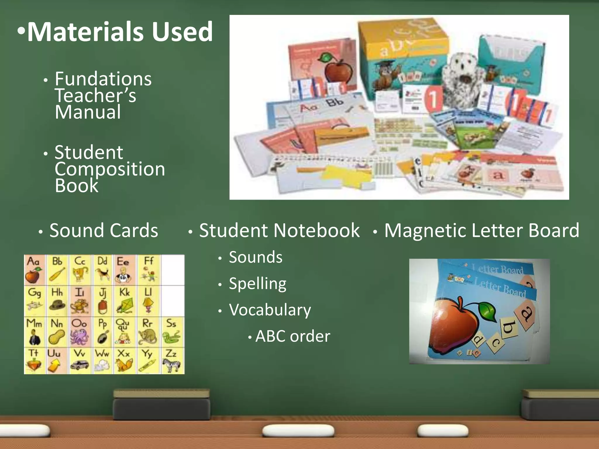 Wilson's Fundations. level 1 | POTX