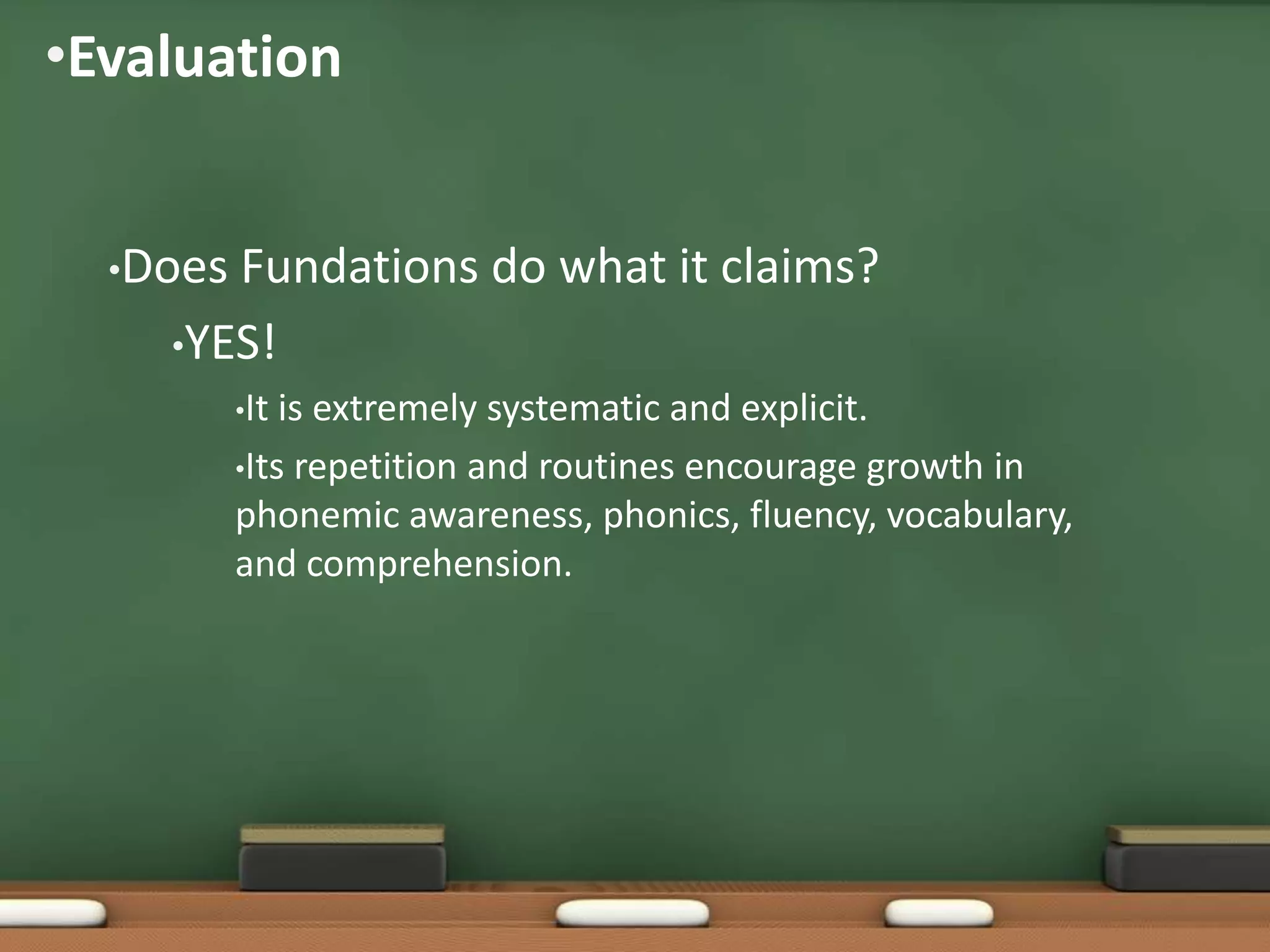 Wilson's Fundations. level 1 | POTX