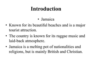 Wilsons jamaica ppt reportfinal | PPT