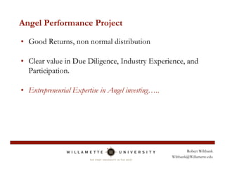 Angel Performance Project Presentation | PDF