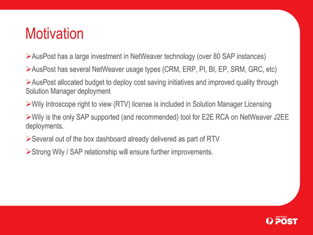 Wily Deployment | PPT