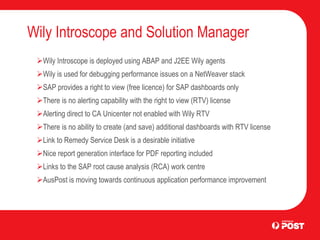Wily Deployment | PPT