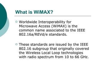Wi Max | PPT