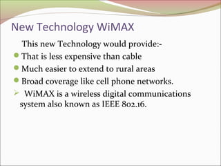 Wimax | PPT