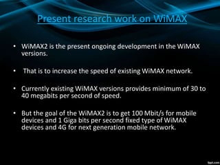 WiMAX Basics | PPTX