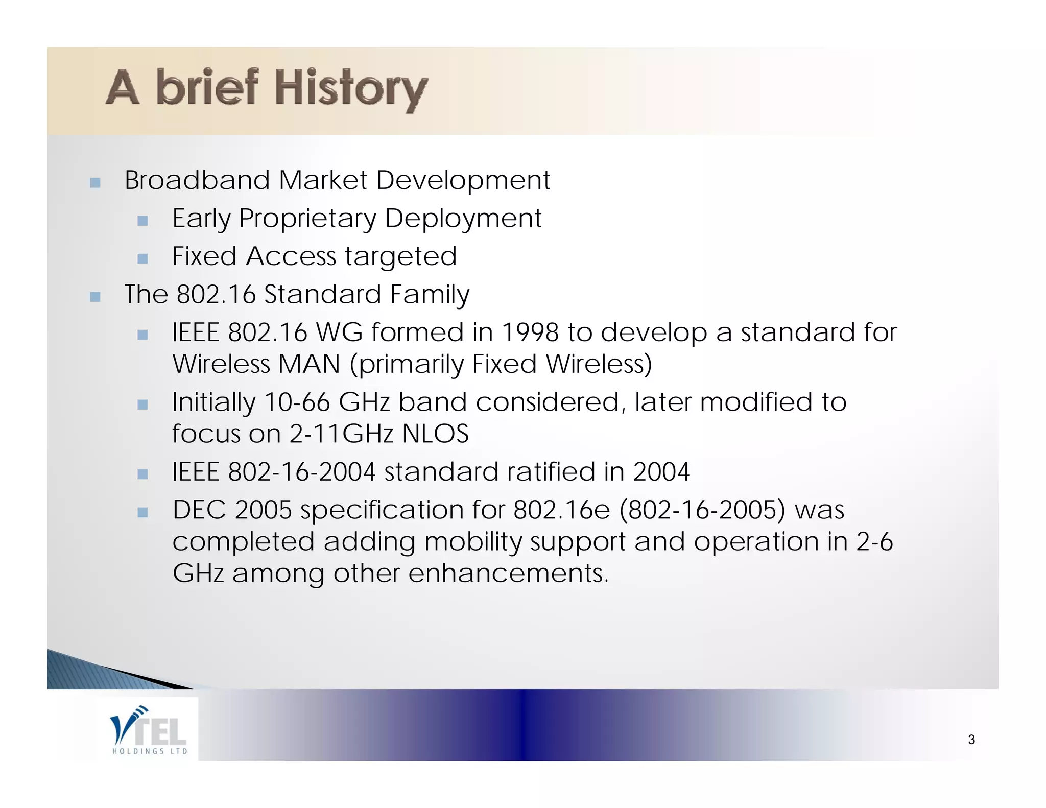 Wi Max Forum Presentation Khaled Rifai | PPT