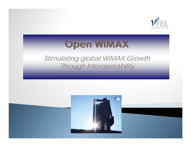 Wi Max Forum Presentation Khaled Rifai | PPT