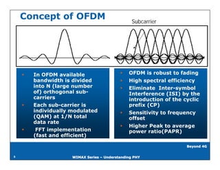 Wi Max Phy Introduction V0.3 | PDF | Computer Networking | Computing