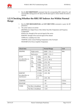 Wi max rru3702 troubleshooting guide v1.0-20100609-a | DOC