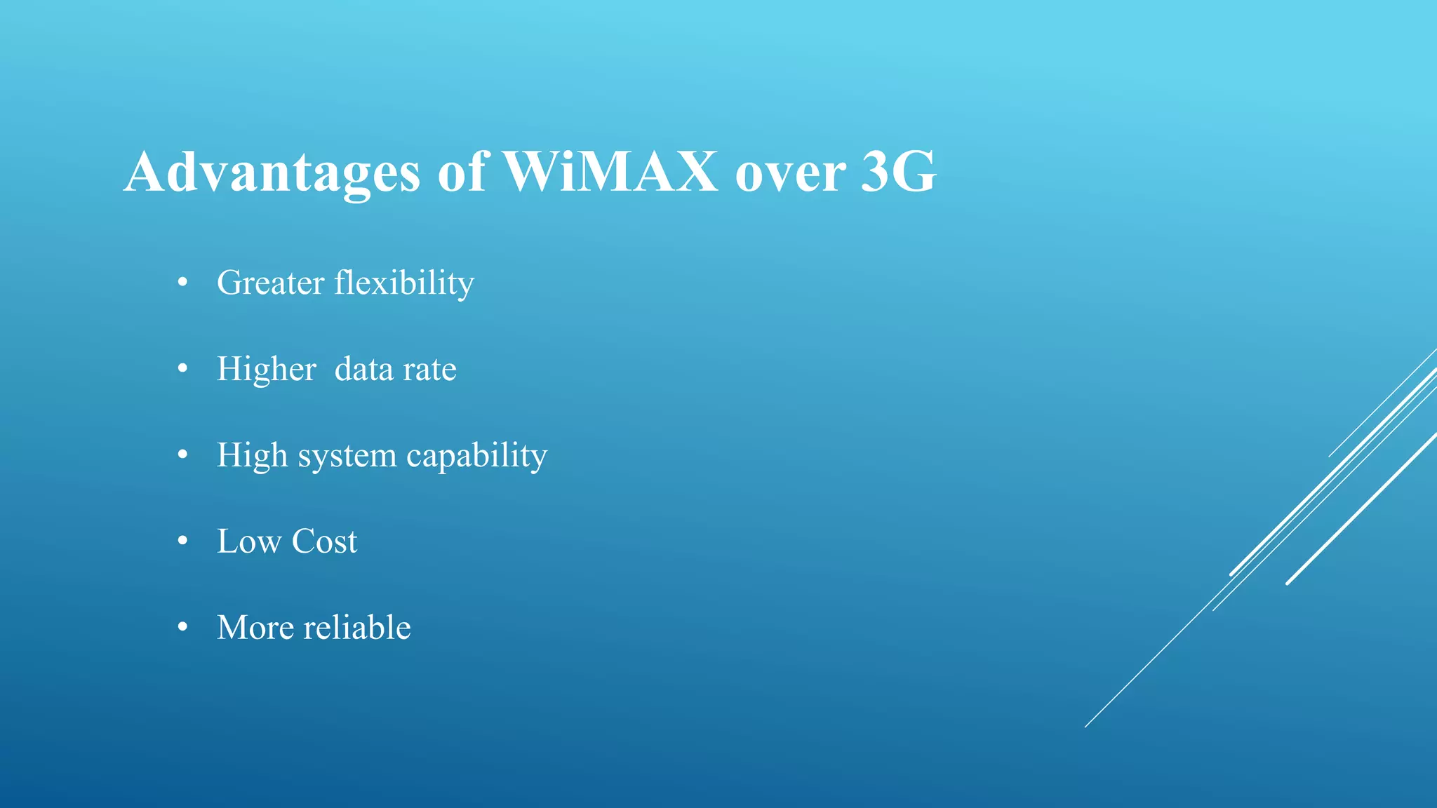 WiMAX Technology | PPTX
