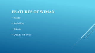 WiMAX Technology | PPTX