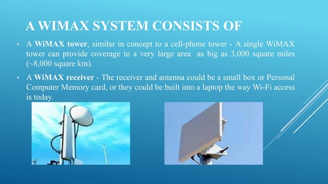 WiMAX Technology | PPTX
