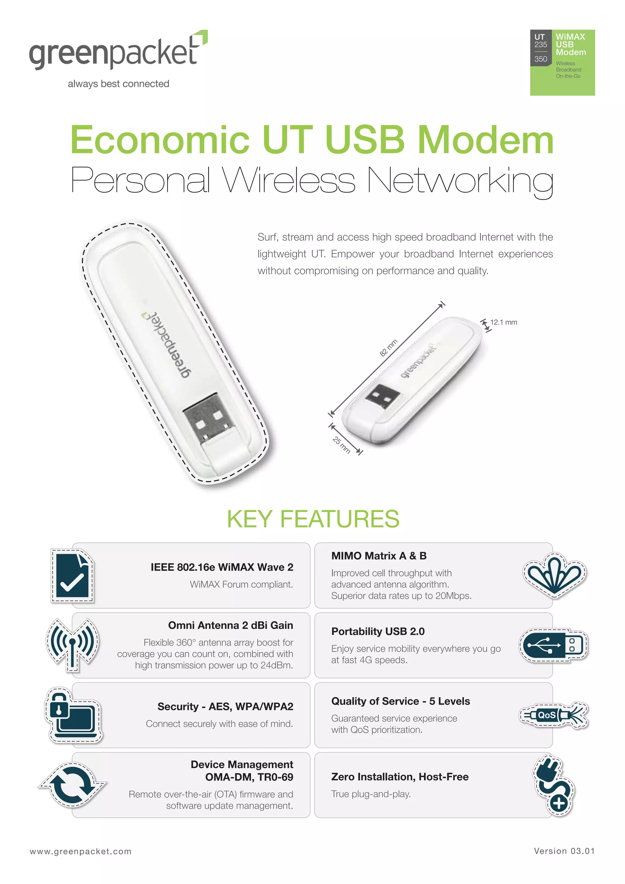 Wimax USB Modem Dongle | PDF