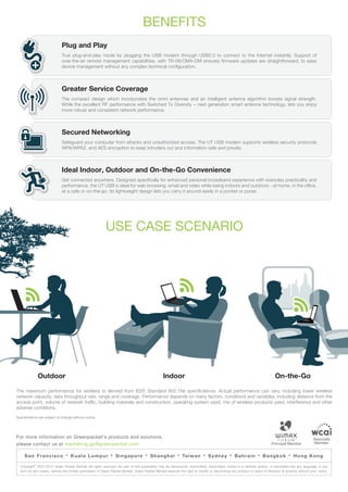 Wimax USB Modem Dongle | PDF