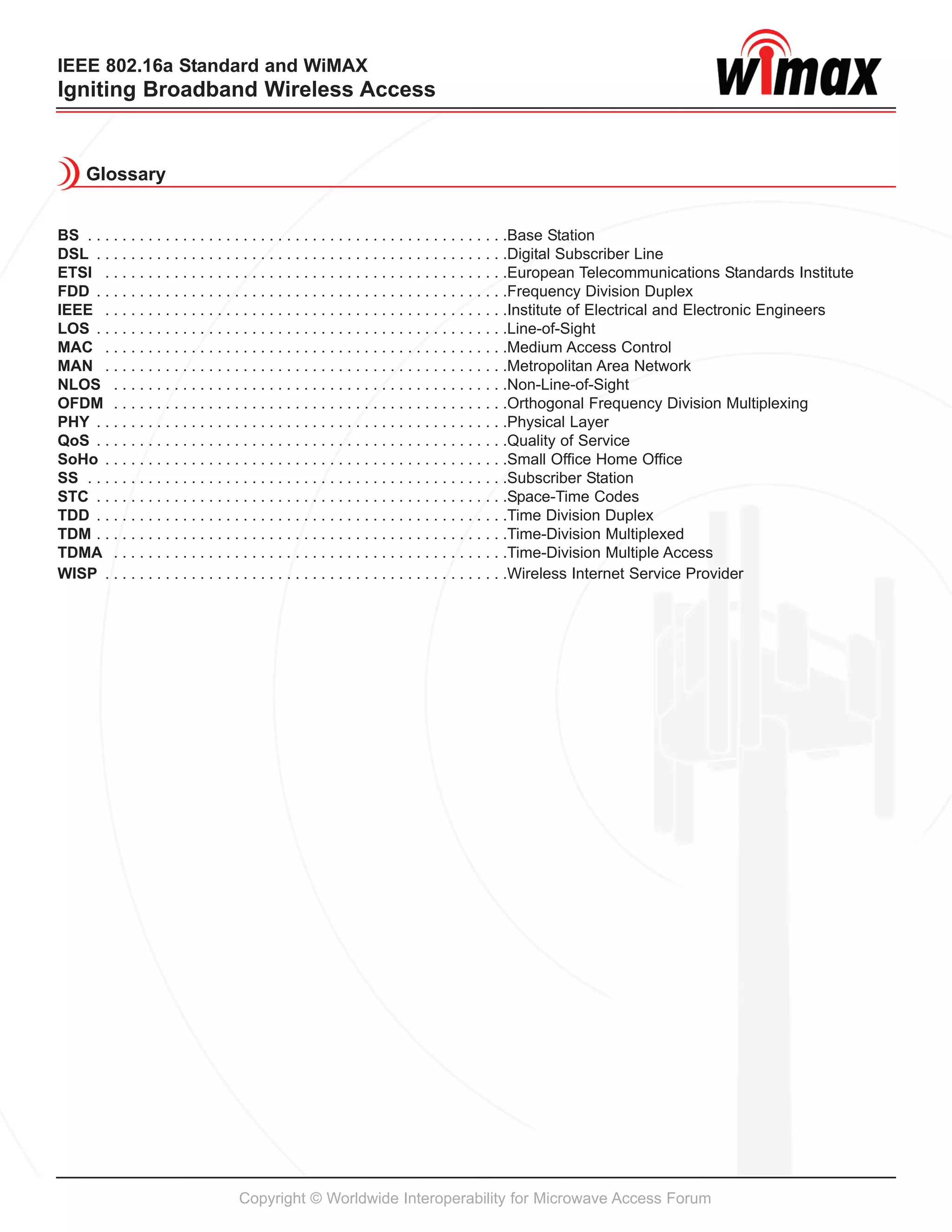 Wimax Whitepaper | PDF