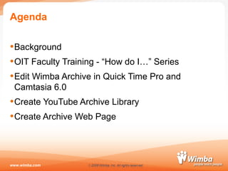 Wimba Connect conference_2010 | PPT