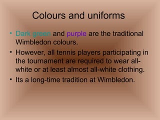 Wimbledon Tennis UK | PPT