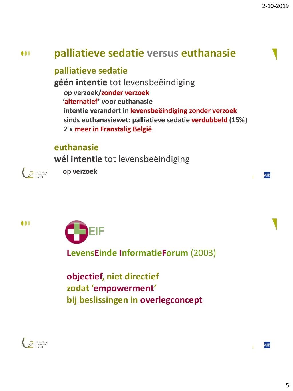 Het zelfbeschikkingsrecht op een cruciaal moment - Wim Distelmans