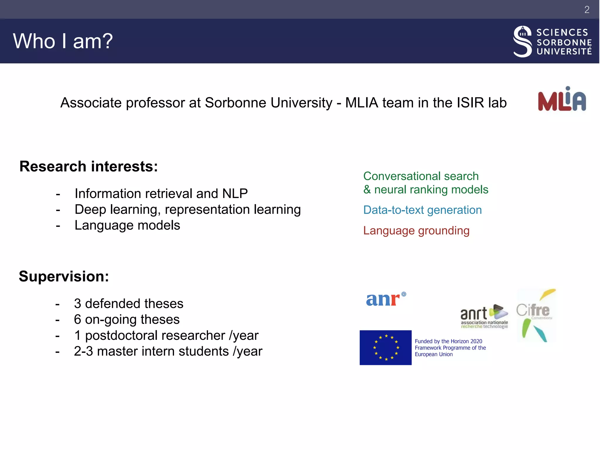 How to supervise a thesis in NLP in the ChatGPT era? By Laure Soulier | PDF