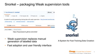 Using weak supervision and transfer learning techniques to build knowledge graph to improve ...