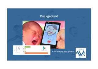 Baby crying translation with deep learning. Ana Laguna | PDF