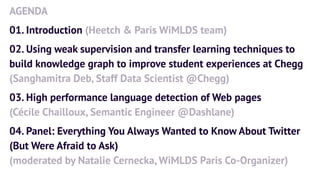WiMLDS Paris meetup - Heetch introduction by Etienne Dancoisne | PPT